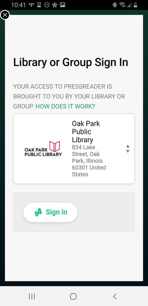 Tech Tips: How to get started with PressReader - Oak Park Public Library